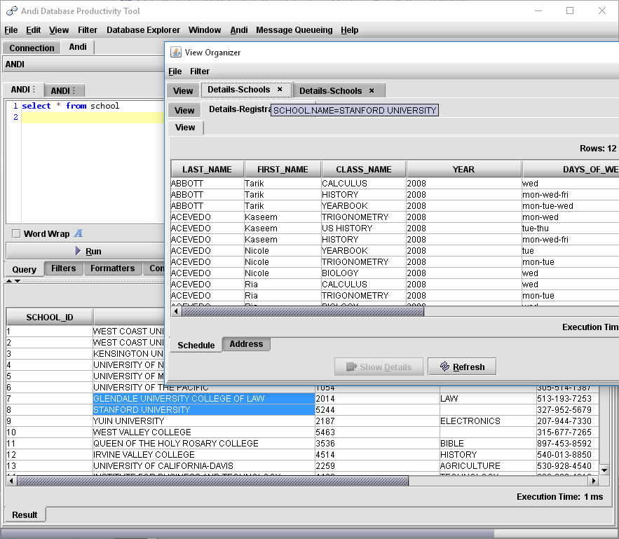 Andi is a User Friendly Data Access Tool for the Modern Organization.